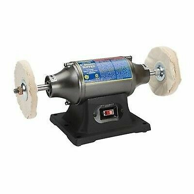6" INCH BENCH TABLE TOP BUFFER POLISHER MACHINE BUFFING SMOOTHING ...
