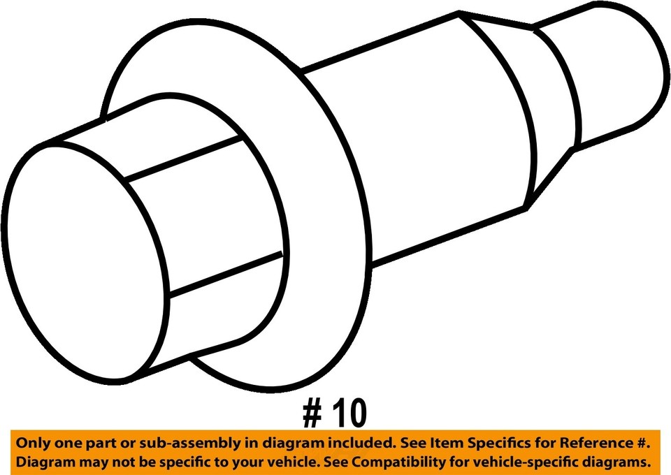 TOYOTA OEM-Fender Liner Splash Shield Push Clip Retainer Blind Rivet ...