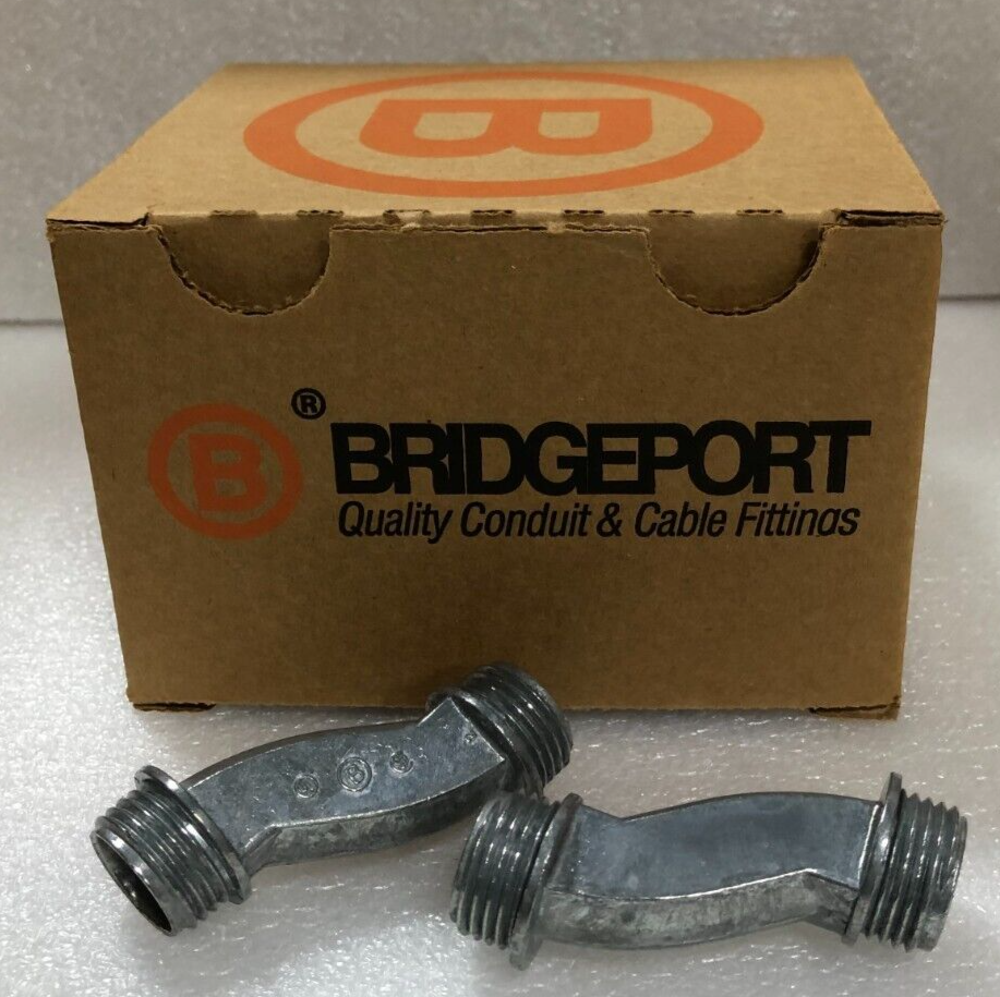 Bridgeport 1/2" offset nipple, 1520-DC, 3/4" offset (Qty. 20) | eBay