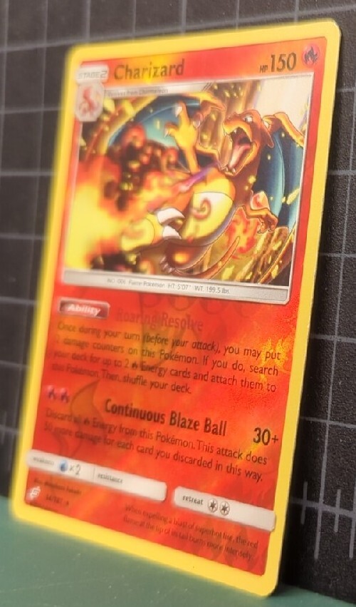 Pokémon TCG Charizard Sun & Moon - Team Up 14/181 Reverse Holo Rare ...