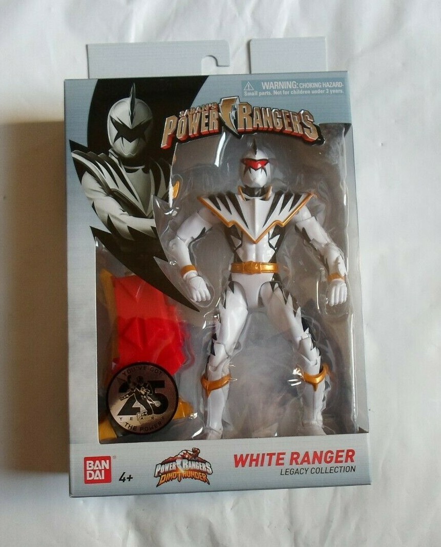 White Ranger Dino Thunder TRENT White Dino Thunder Ranger , POWER