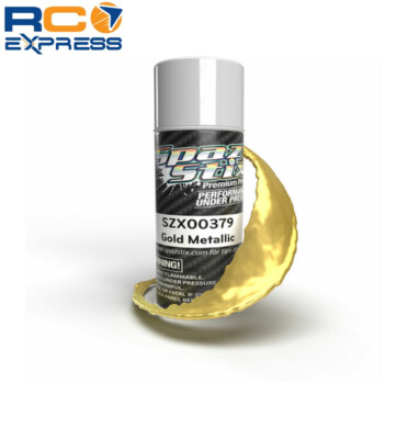 Spaz Stix Gold Metallic Aerosol Paint 3.5oz Can SZX00379 | eBay