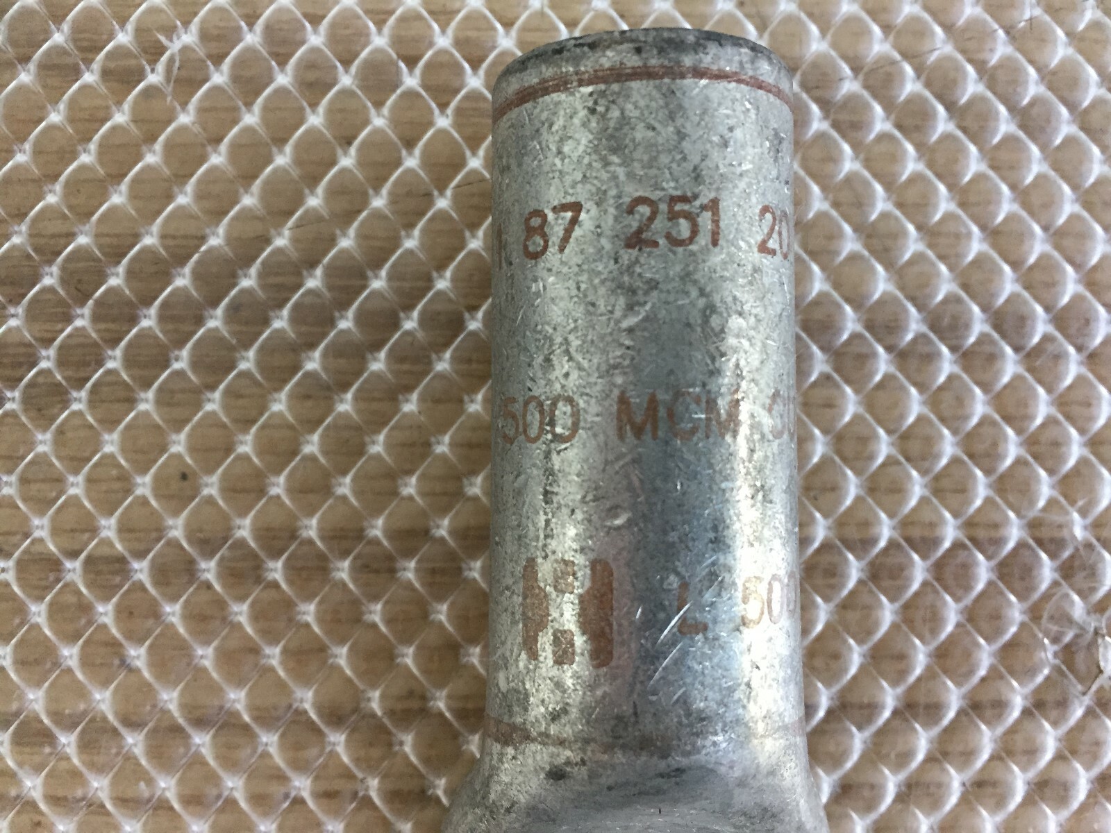 1 87 251 20 500 MCM 2 HOLE CRIMP STYLE LUGS.. LOT OF 2 | eBay