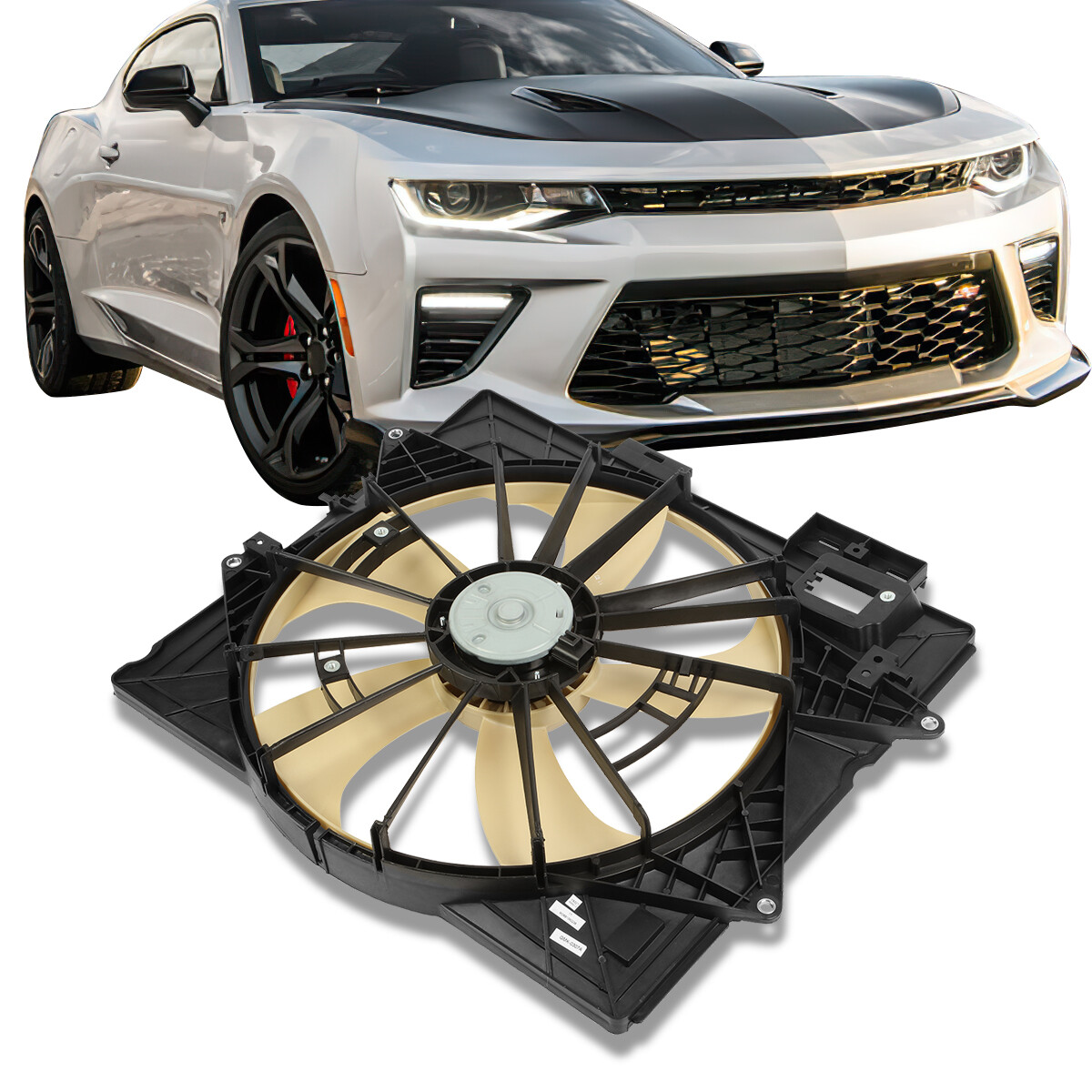 Fit 04-08 Cadillac SRX CTS OE Style Replacement Radiator Cooling Fan ...
