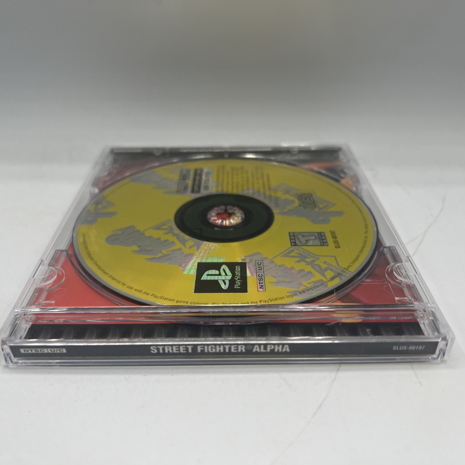 Street Fighter Alpha Warriors Dreams PS1 PlayStation 1 Rare Variant No ...
