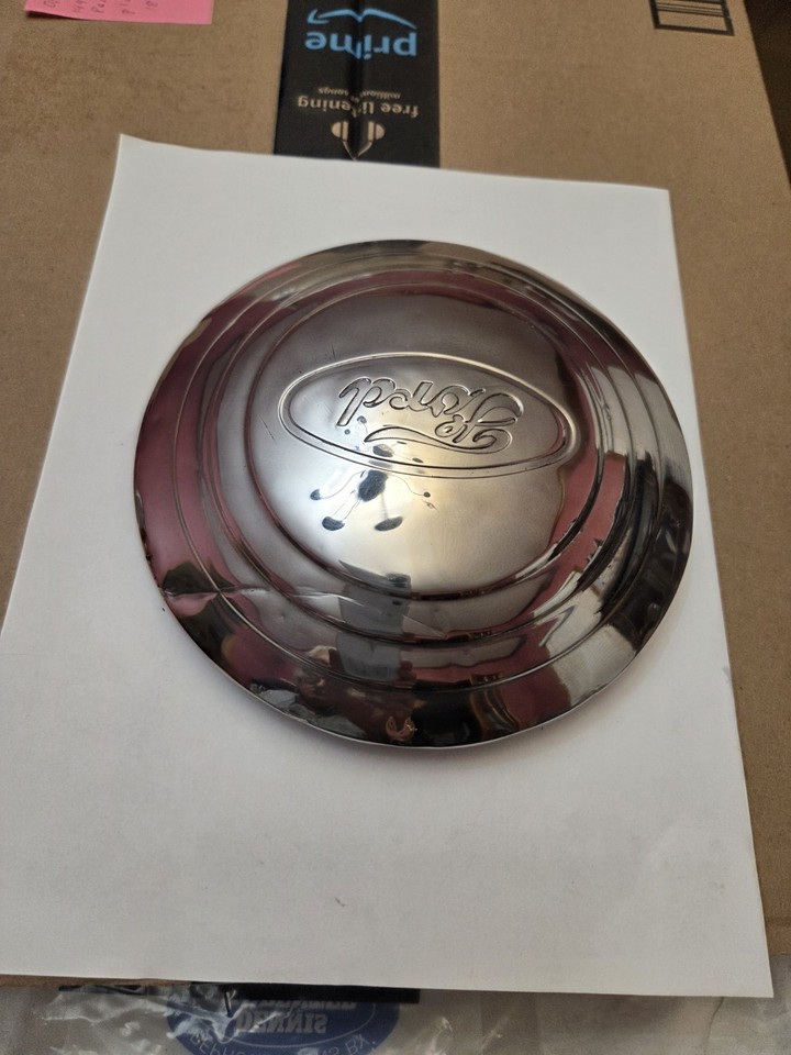 1932 1933 FORD CAR OR TRUCK HUB CAP STAINLESS STEEL OEM | eBay