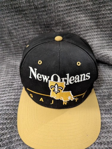 Vintage 90's New Orleans Saints Eastport Snapback Hat OSFM | eBay