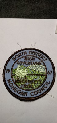 VINTAGE BSA Patch Mohegan Council North District High Adventure. S/200 ...