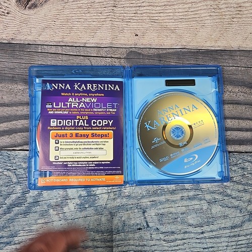 Anna Karenina (Blu-ray/DVD, 2013, 2-Disc Set, Includes Digital Copy ...