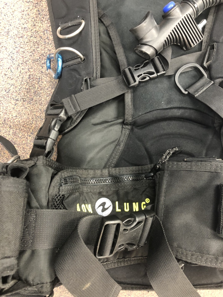 Aqua Lung Malibu RDS Dive Vest BCD Size Large. Very Good Condition | eBay