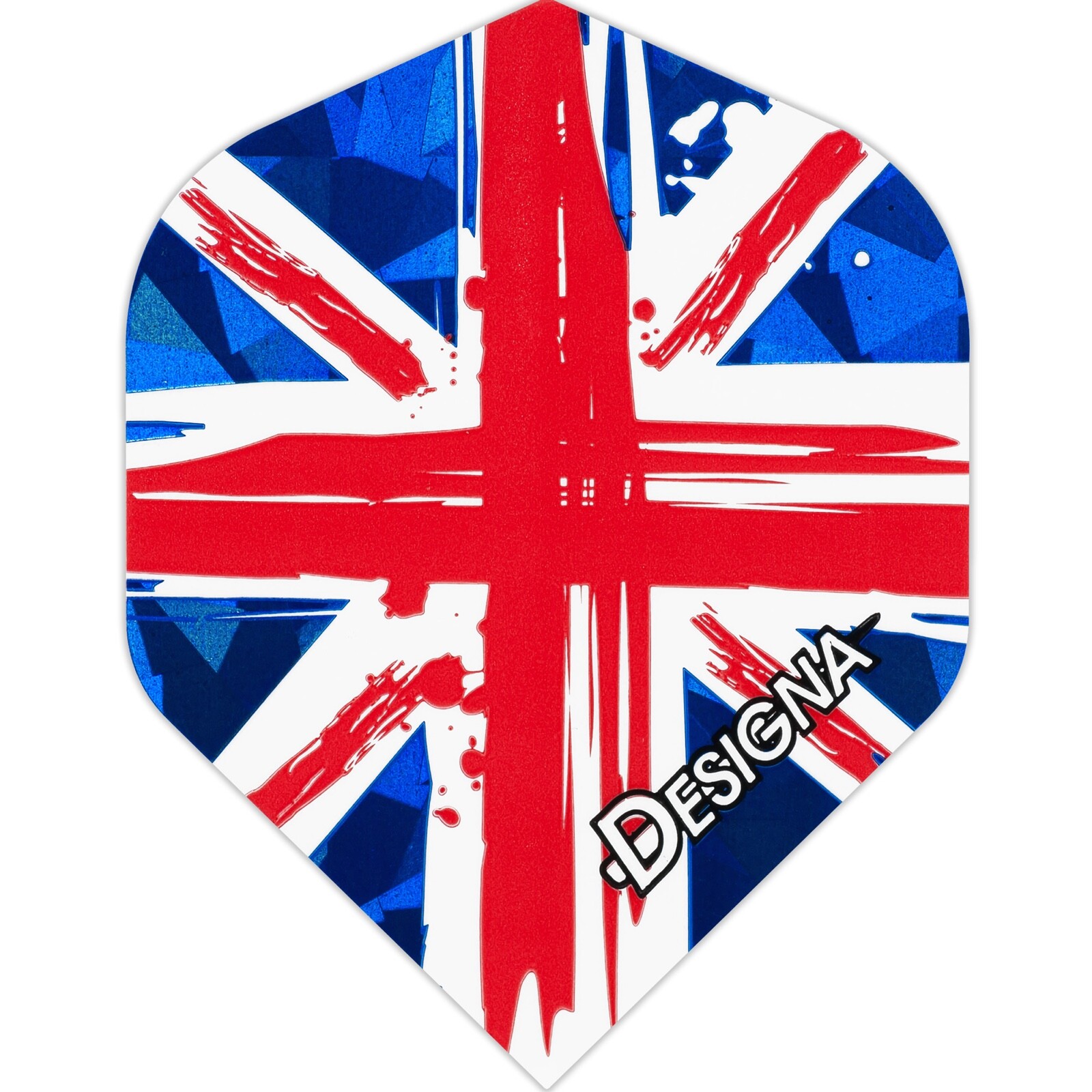 5 SETS [15] Designa Patriot Holographic Dart Flights Standard Flags ...