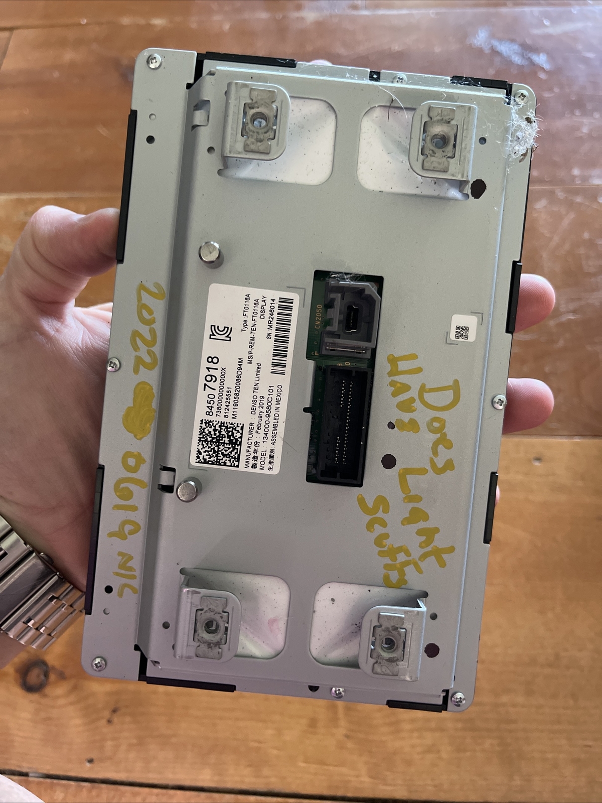 2019 GMC Terrain SLE Information Display Screen 84507918 OEM | eBay