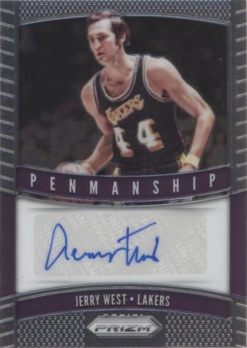 2019-20 Panini Prizm - Penmanship Jerry West #PM-JWS (AU) for sale ...