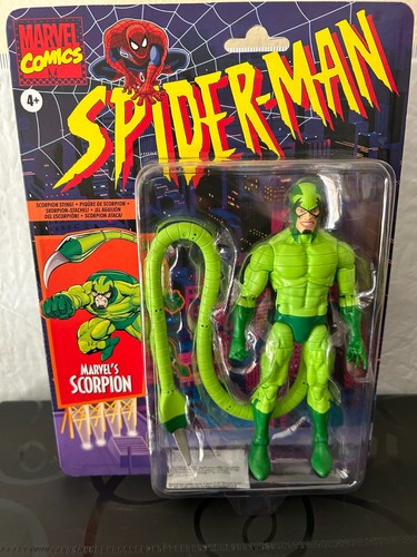 Spider-Man Marvel Legends Retro Collection Scorpion Action Figure | eBay