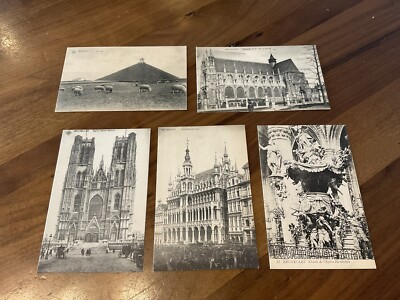10 Brussels Belguim Postcards Bruxelles Photo | eBay