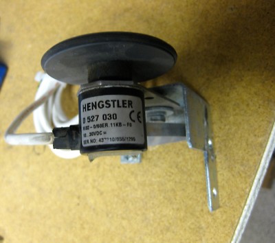 Hengstler Rotary Encoder Roller Wheel Assembly 0 527 030 10-30VDC CNC ...
