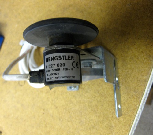 Hengstler Rotary Encoder Roller Wheel Assembly 0 527 030 10-30VDC CNC ...
