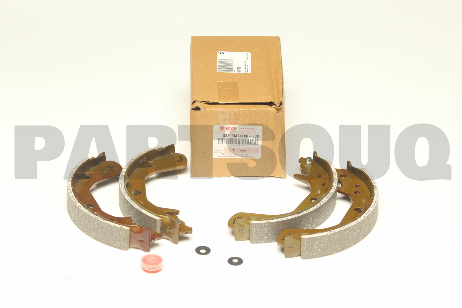 53200M74L00 Genuine Suzuki SHOE SET BRAKE 53200-M74L0-0 | eBay