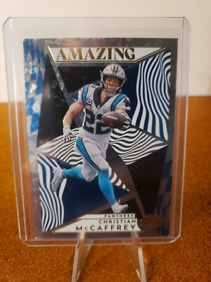 2022 Panini Illusions Christian McCaffrey Amazing Insert Carolina ...