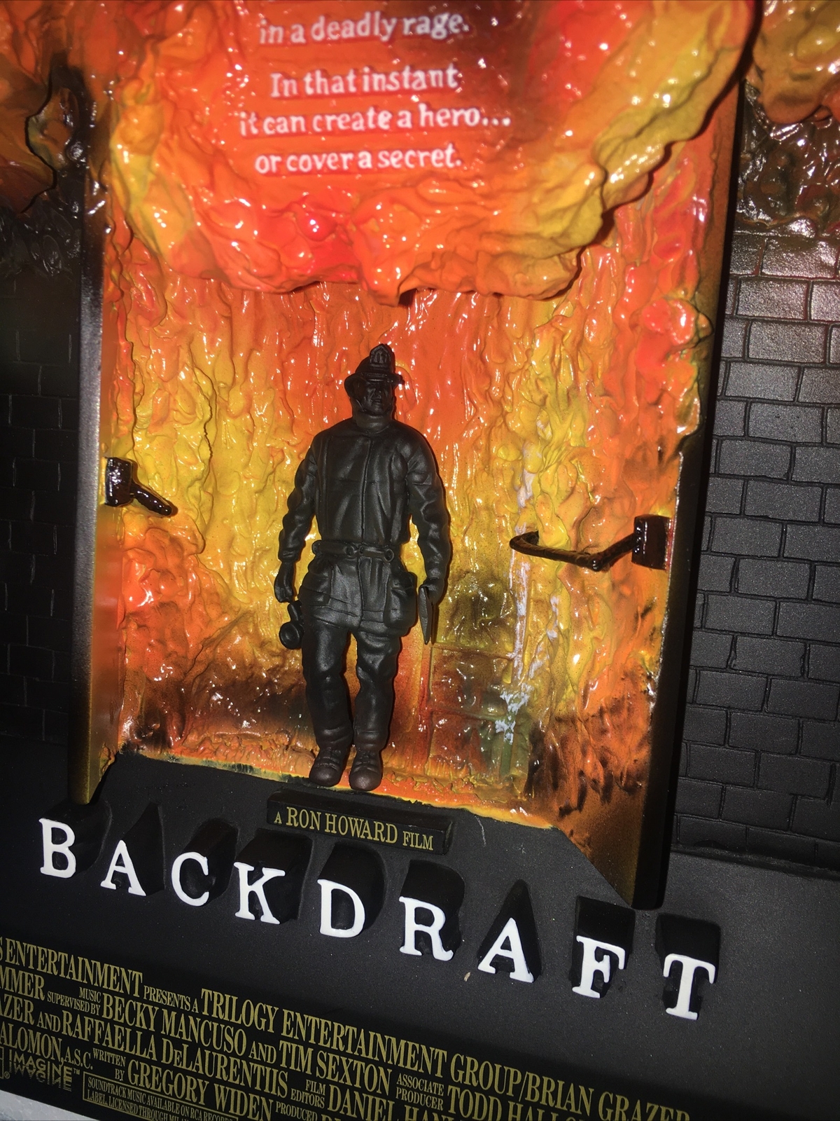 Code 3 Backdraft Collection Sculpture, Limited Ed Backdraft VERY RARE ...