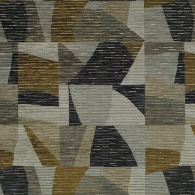 Black Edition Geometric Shapes Velvet Fabric- Tabala Velvet / Oxide 2 ...