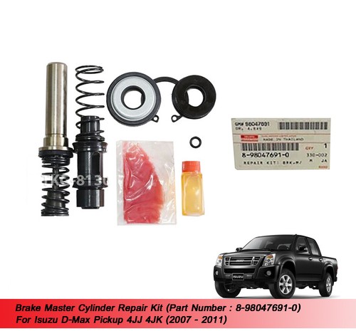 Brake Master Cylinder Repair 8980476910 For Isuzu Dmax 4JJ 4JK 2007 ...