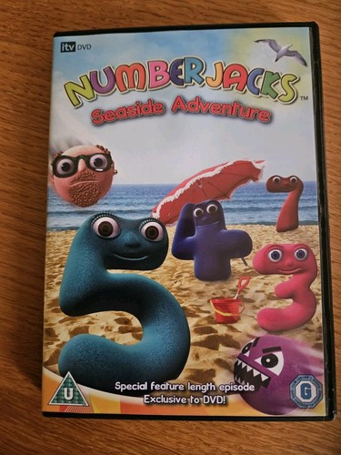 NUMBERJACKS SEASIDE ADVENTURE DVD FEATURE LENGTH EPISODE PLUS 3 BONUS ...