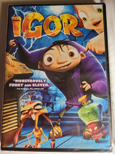 Igor (DVD,2008,Widescreen) John Cusack,Molly Shannon,John Cleese,BRAND ...
