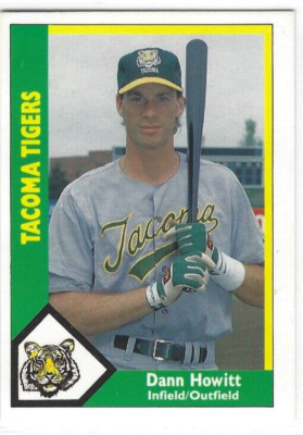 1990 CMC Tacoma Tigers (Triple-A Oakland Athletics) Dann Howitt | eBay