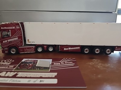 Wsi Anglo Dutch Scania 770S AW TRANSPORT RED MARAUDER III 1:50 | eBay UK