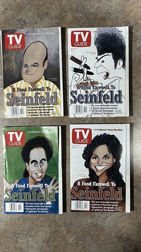 TV Guide “A FOND FAREWELL TO SEINFELD” Set (May 9–15 , 1998) –Collector ...