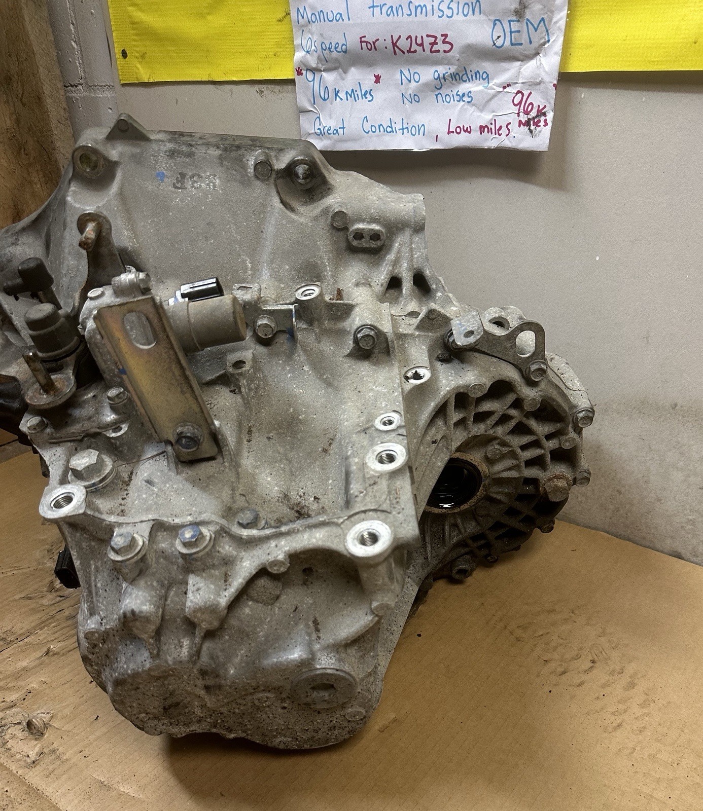 09-14 Acura TSX Transmission *MANUAL/6 Speed* K24Z3 96k 2010 2011 2012 ...