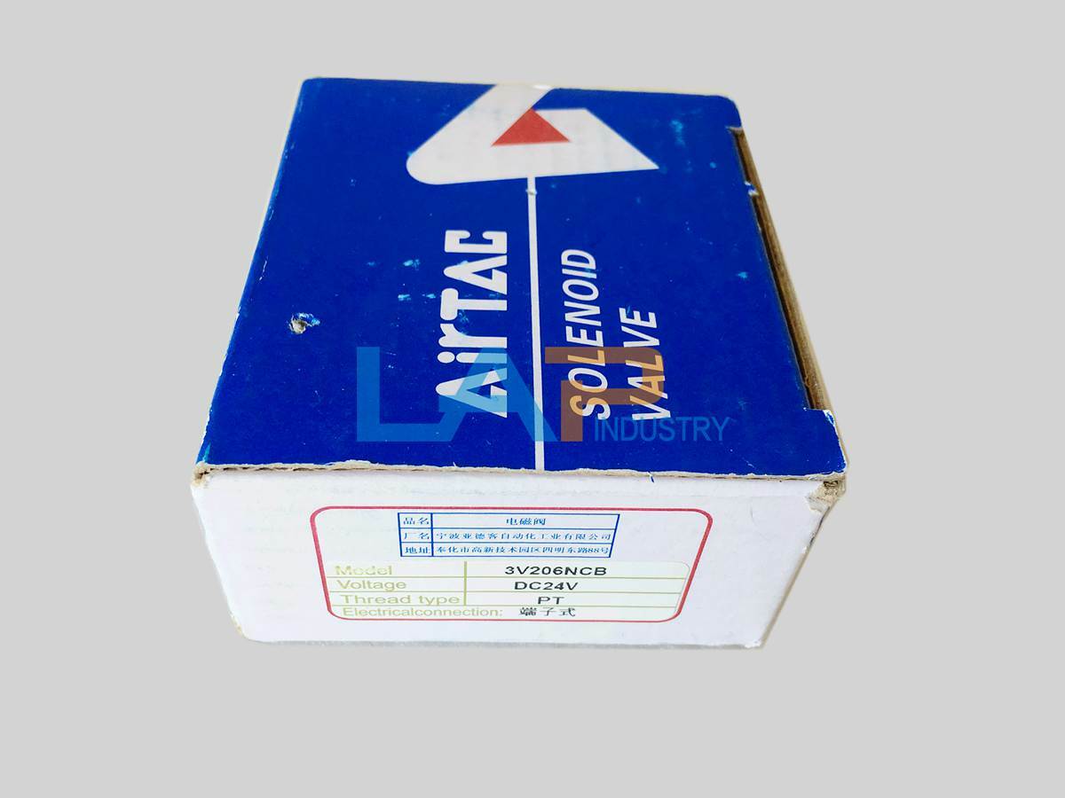 AirTAC two-position three-way vacuum solenoid valve 3V2-06-NC 3V206NCB ...