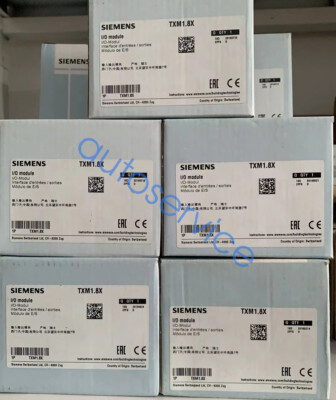 New TXM1.8X Siemens Analog I/O Module By Fedex or DHL | eBay