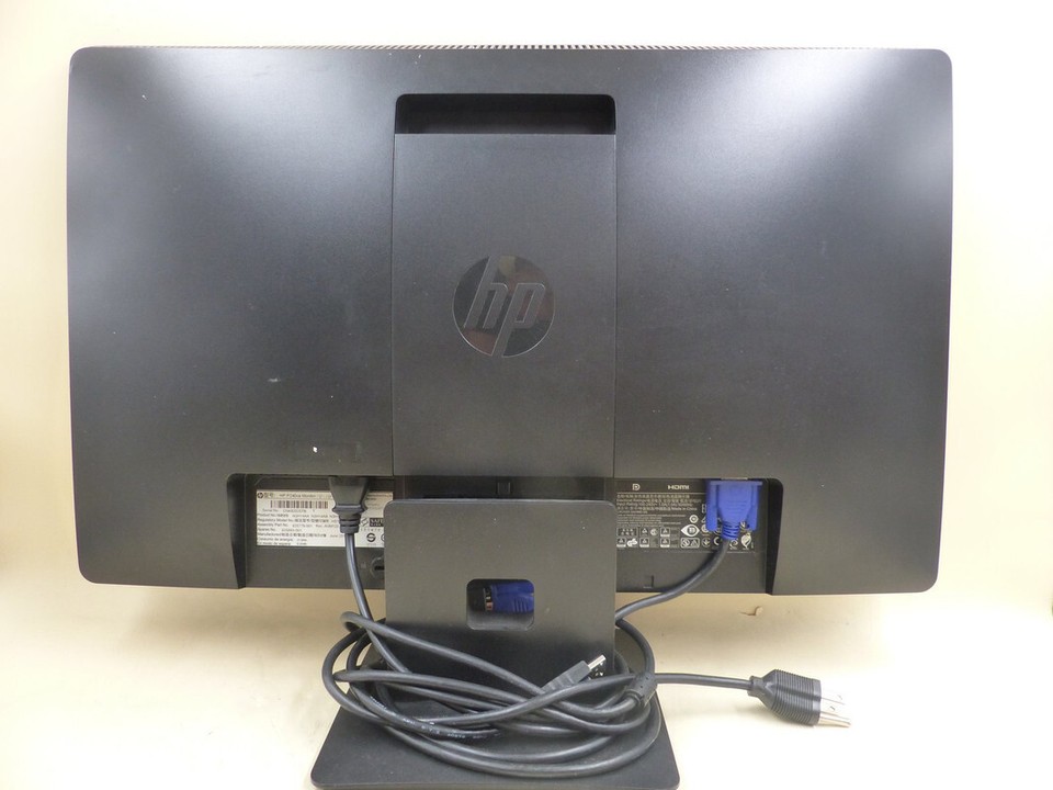 HP P240VA 24" LCD WIDESCREEN MONITOR DP HDMI VGA BLACK | eBay