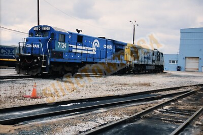 Vtg 2003 Train Slide 7134 CR Conrail Engine Toledo OH X6J021 | eBay