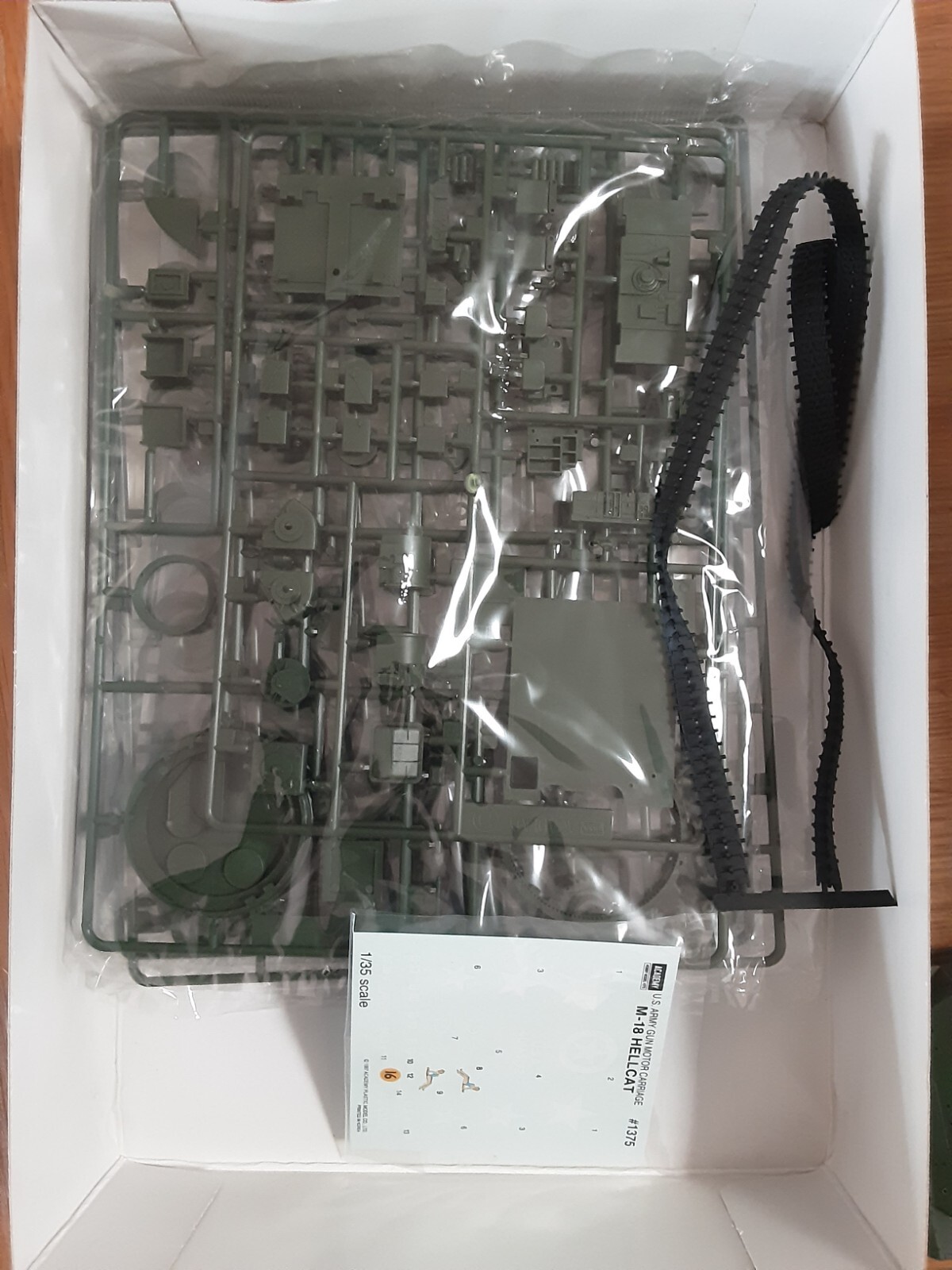 M-18 Hellcat US Army Tank Model Kit, 1/35 Scale, Academy 13255, 2008 ...