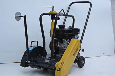 Packer Brothers walk-behind concrete cement saw 14" (Stock Photo) | eBay