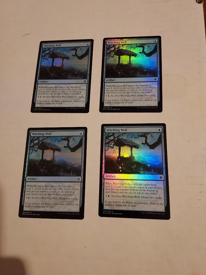 x4 Witching Well ELD MTG Eldraine 74/269 M/NM Foil | eBay