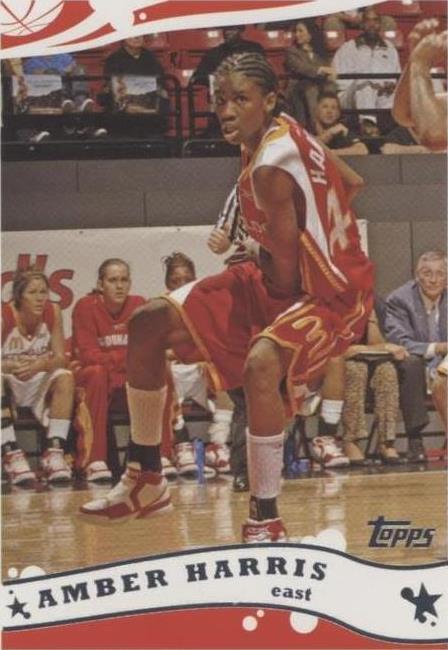 2006 Topps McDonald's High School All American - Amber Harris #G4 (RC ...