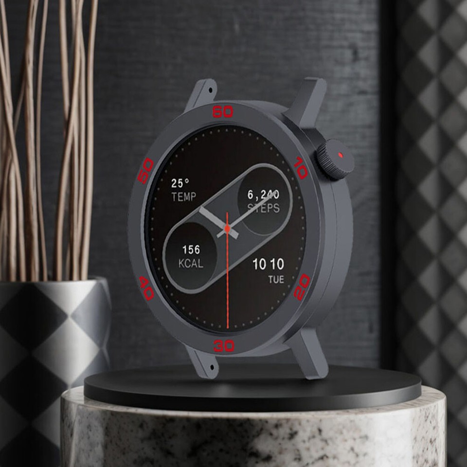 ~ Metal Bezel Watch Bezel Shell Tempered Glass Film for CMF Watch Pro 2 ...