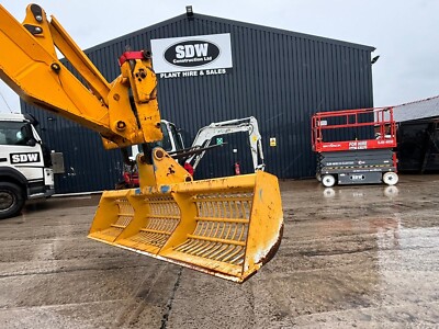 20 / 21 ton digger bucket, Weed Ditching Bucket 10FT Wide! 80mm pins £ ...