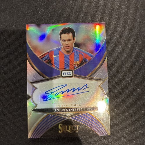 Select Fufa 24/25 Autograph Andres Iniesta Fc Barcalona | eBay UK
