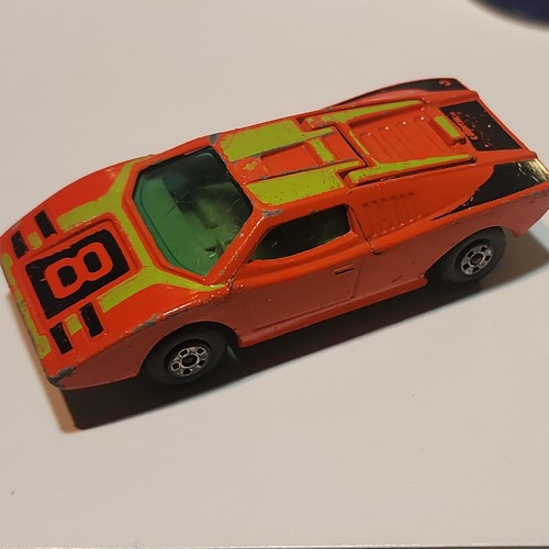 Vintage 1973 Matchbox Lesney Superfast #27 Lamborghini Countach Rare ...