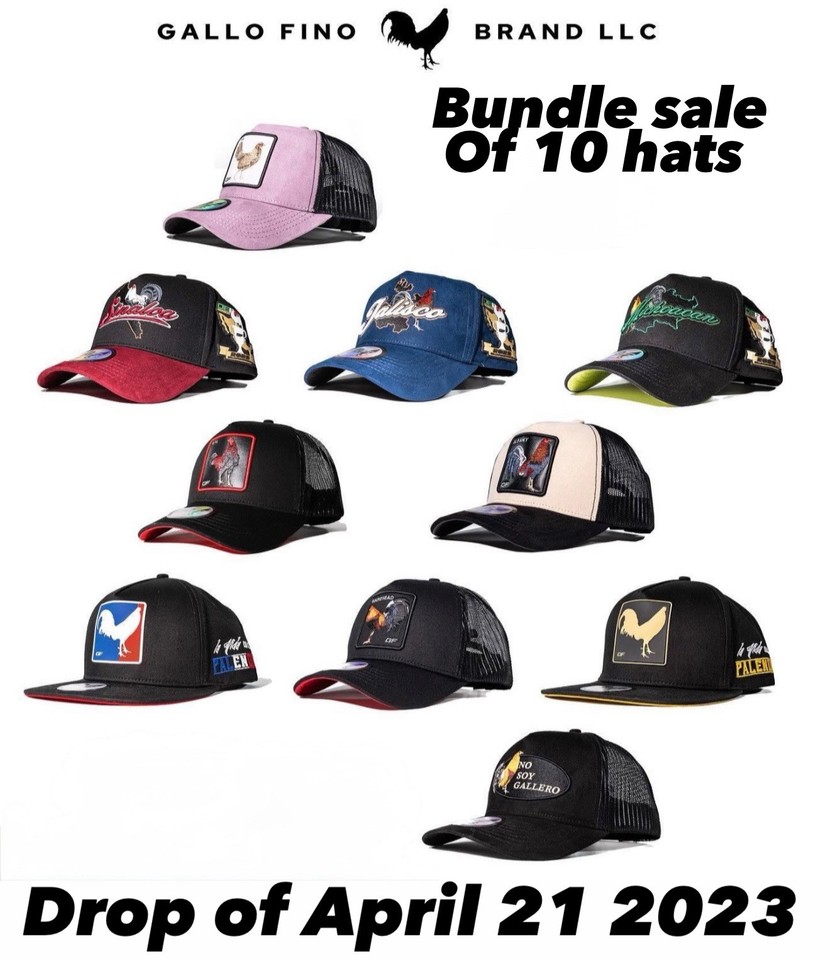 Gallo Fino Brand Hats Bundle Sale | eBay