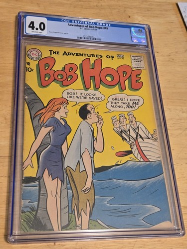 Adventures of Bob Hope # 45 Golden Age GGA 1957 DC Comics CGC 4.0 See ...