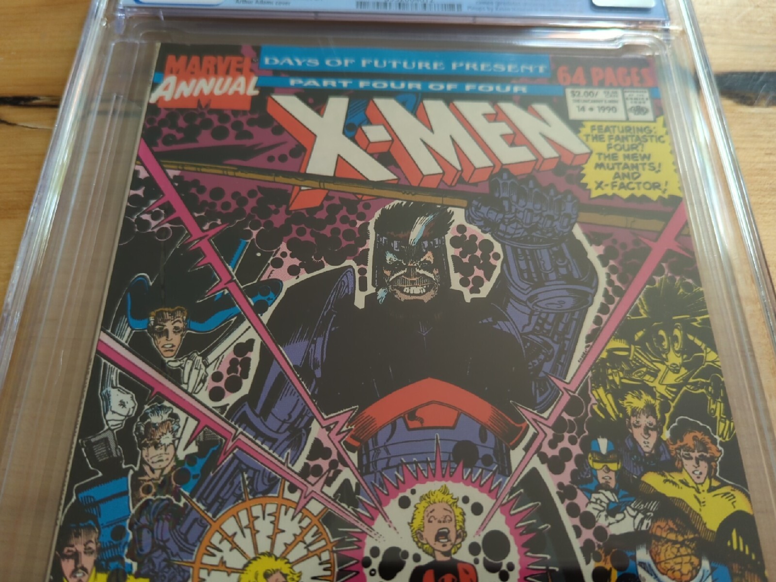 X-Men Annual #14 CGC 9.8 (1990) Arthur Adams Cover Gambit Appearance ...