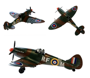 Tin Plate Model World War 2 Spitfire 2nd World War Plane RAF Military ...