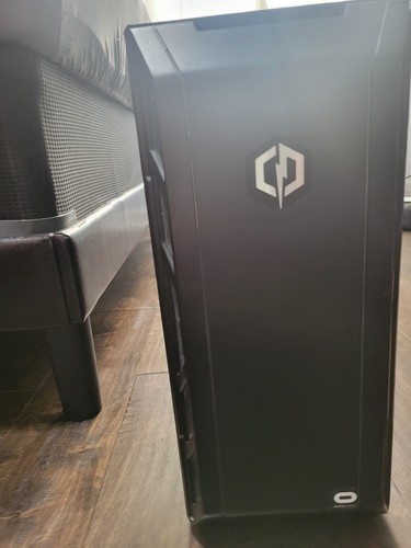 Cyberpower PC Case With Power Supply And 2 Corsair Cooling Fans And 1 ...