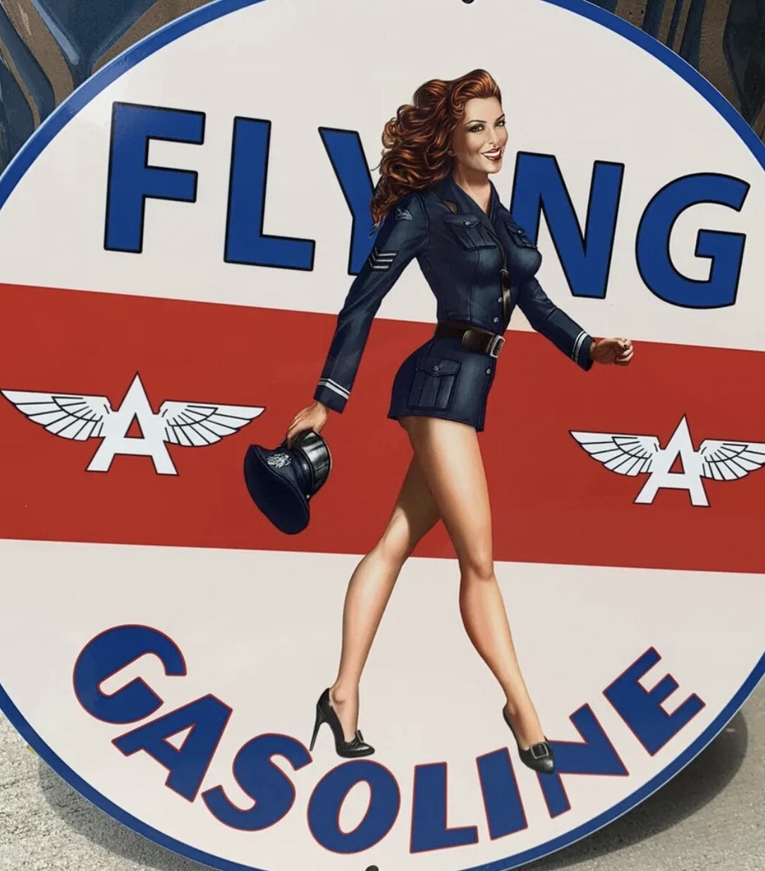 Top Quality Flying A Gasoline vintage reproduction Garage Sign | eBay